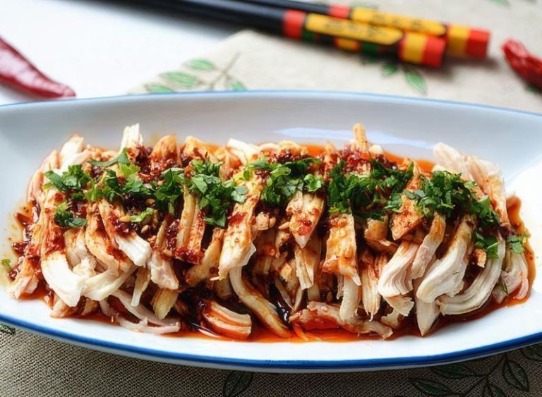 Kuře podivuhodné chuti (Guài Wèi Jī Sī 怪味鸡丝) - NUDLIČKA